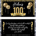 100th Birthday Candy Bar Wrappers - Announce It!